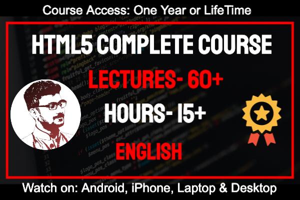 Html5 Complete Course In English
